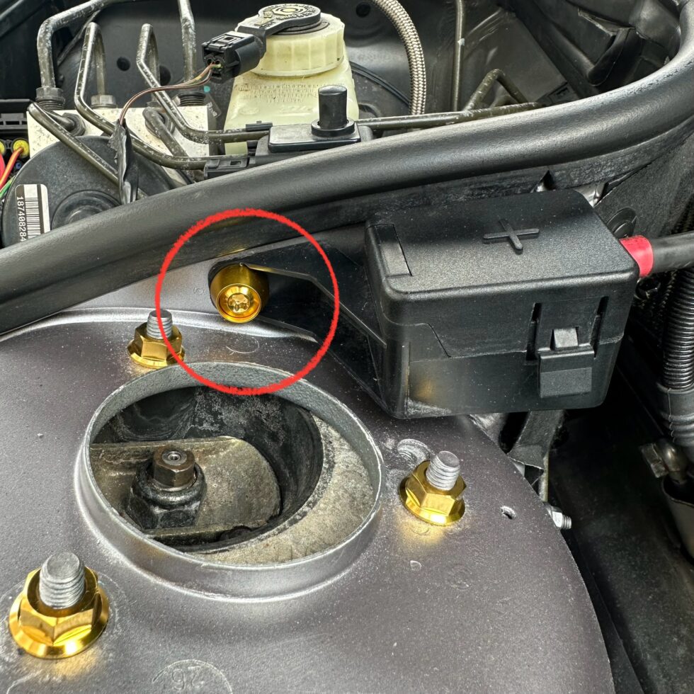 PSDesigns BMW E46 Titanium Jump Terminal and Bulkhead Hardware ...